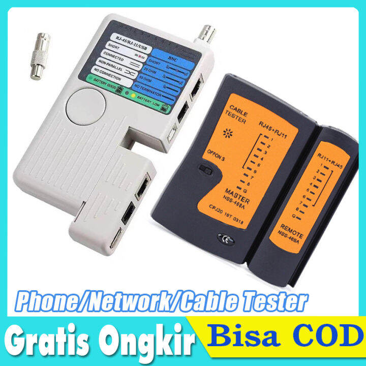 Lan Tester 4 In 1 (Rj45, Rj11, Usb, Bnc) Lan Tester 4In1 Remote Network ...
