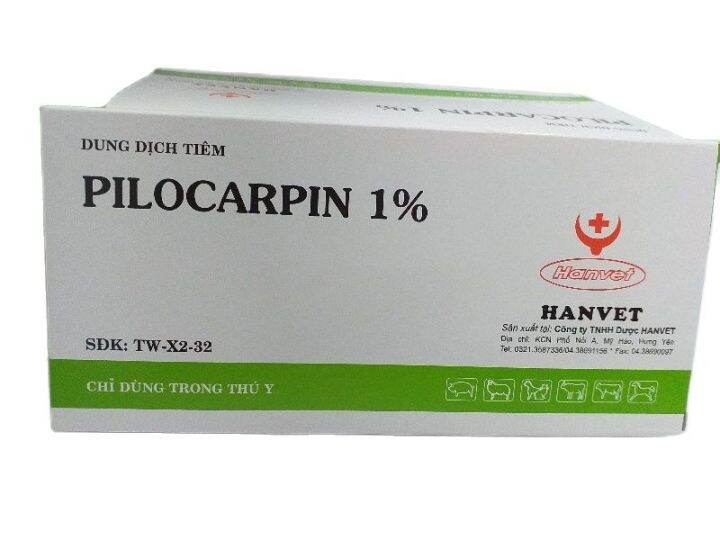 PILOCARPIN 1% - TĂNG TIẾT DỊCH - RUVET VIỆT NAM - DỤNG CỤ THÚ Y - THUỐC ...