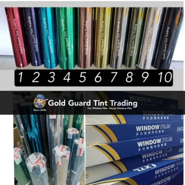 Tinted Roll/Tinted Segulung FREE TOOLS / PACK JIMAT / Tinted rumah ...