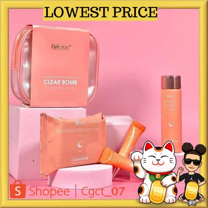 RYX SKINCERITY CLEARBOMB EXFOLIATING SET | Lazada PH