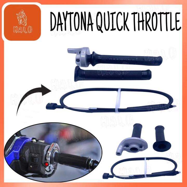 [HALO MOTOR] MOTORCYCLE DAYTONA QUICK THROTTLE | Lazada PH