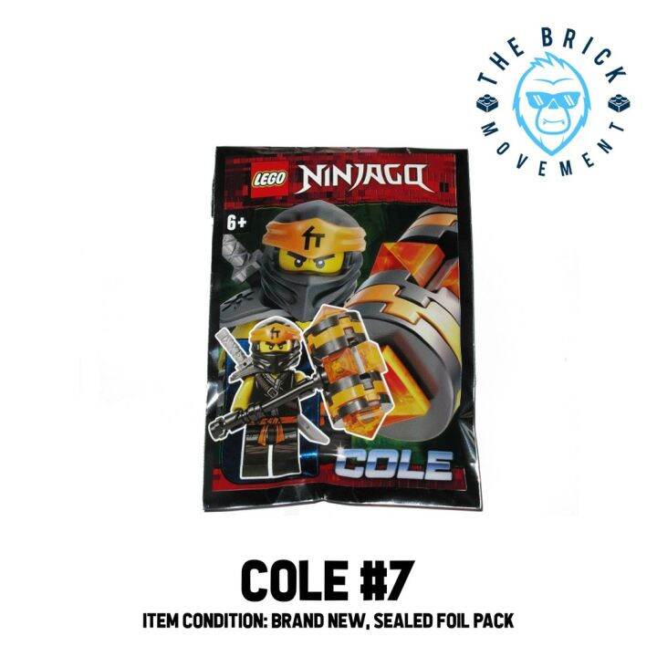 LEGO® NINJAGO Cole Foil Pack #7McD | Lazada PH