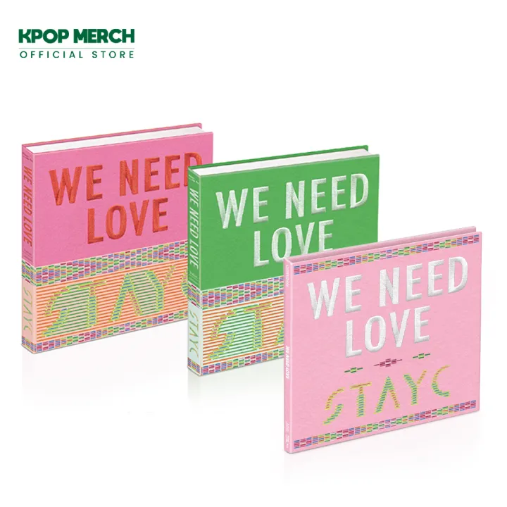 STAYC - 3rd Single Album [ We Need Love ] SET (LOVE + POWER + DIGIPACK ...