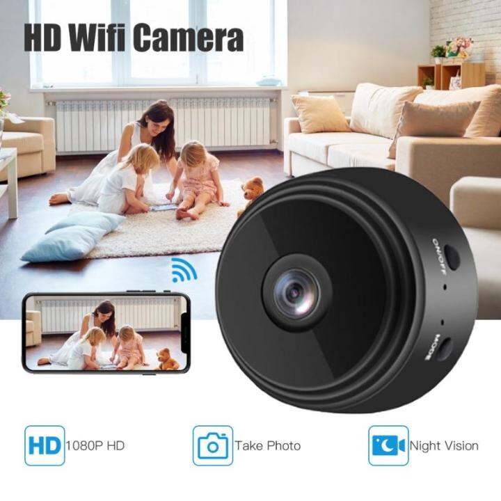 Mini Camera Wireless CCTV Mini WIFI Infrared Light Night Vision Vision ...