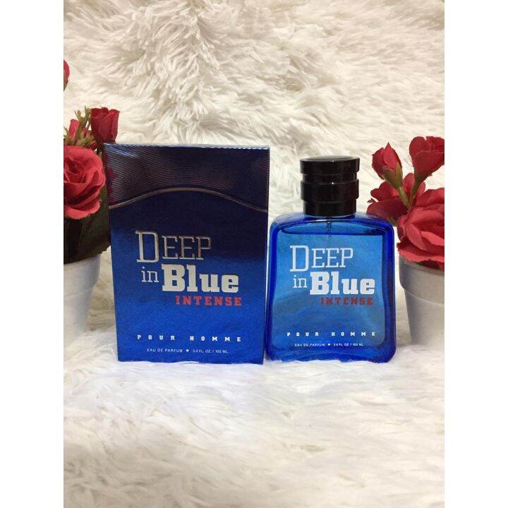 DEEP IN BLUE INTENSE FRAGRANCE PERFUME SPRAY 100 ML {6168} | Lazada PH