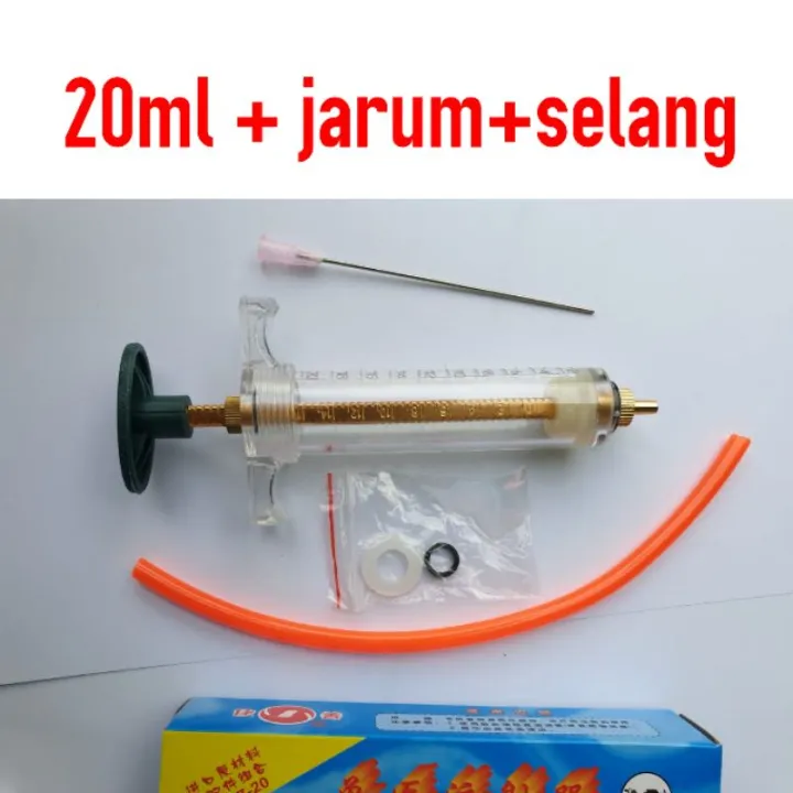 Syringe parfum jarum panjang selang suntikan Refill tinta isi ulang ...