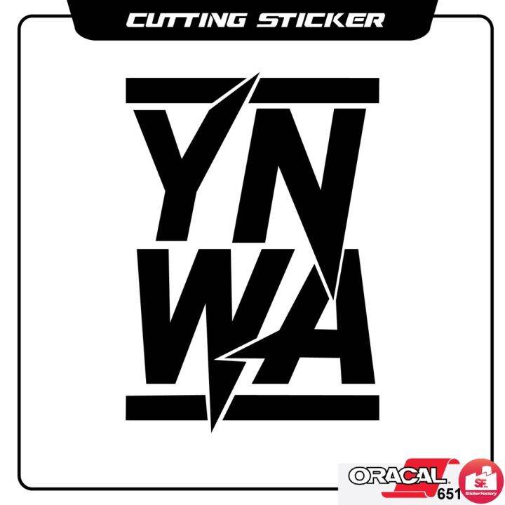 YNWA Decal Sticker / Liverpool You Never Walk Alone sticker ...
