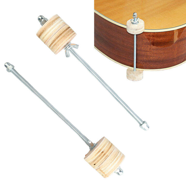 Guitar Spool Clamp Metal Solid Wood 2PCS Luthier Spool Clamp for String ...