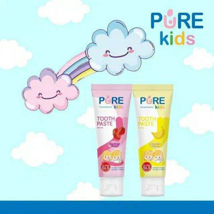 Pure Kids Toothpaste / odol anak | Lazada Indonesia