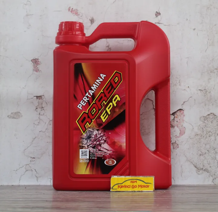 OLI RORED EPA SAE 140 4L GALON PERTAMINA - OLI RODA GIGI RORED EPA 140 ...