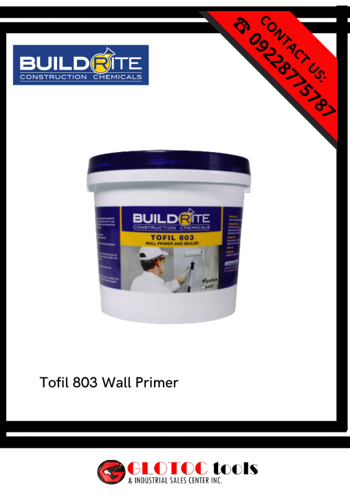 BUILDRITE Tofil 803 Wall Primer | Lazada PH