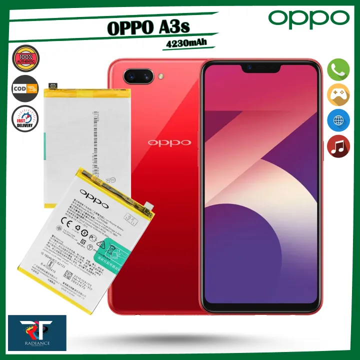 OPPO A3s Battery (100% Original) | Model: BLP673 | Lazada PH