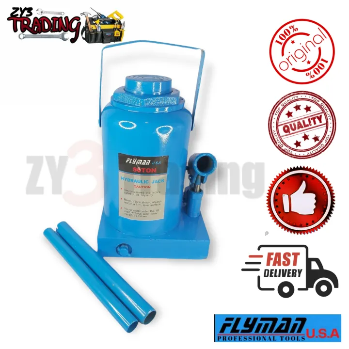 Fyman USA Hydraulic Jack 50 Ton ( Bottle Type ) | Lazada PH