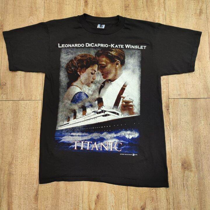 【NEW】 เสื้อยืดผ้าฝ้าย TITANIC bootleg *มาใหม่ ไททานิก บูทเลก ผ้า ฟอก ...