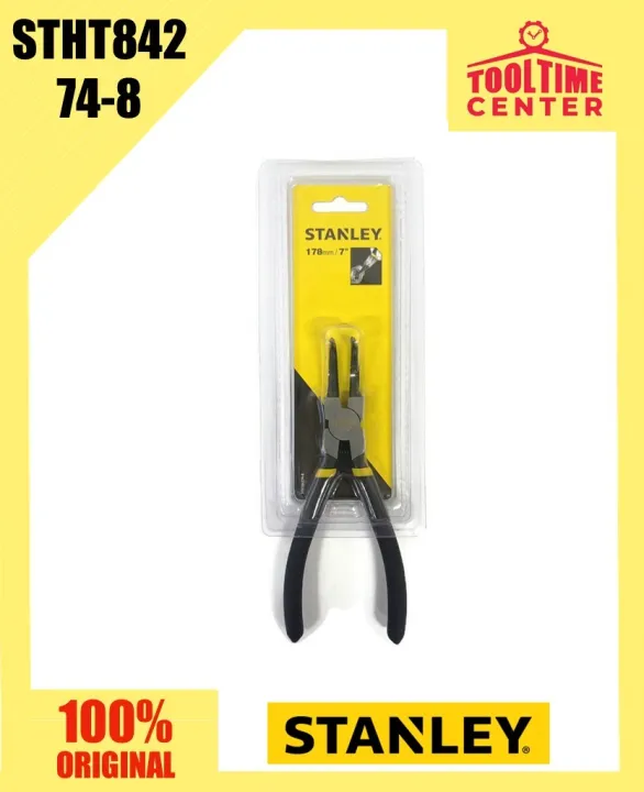 Stanley Bent Type Circlip Pliers 7" (Internal Bent STHT84274-8 ...