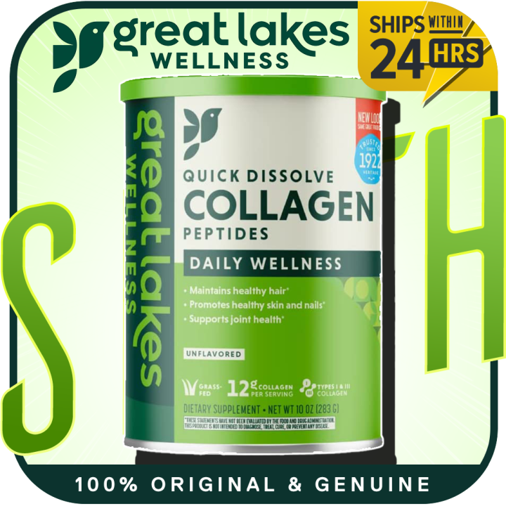 Great Lakes Wellness Collagen Peptides Powder Supplement | Lazada