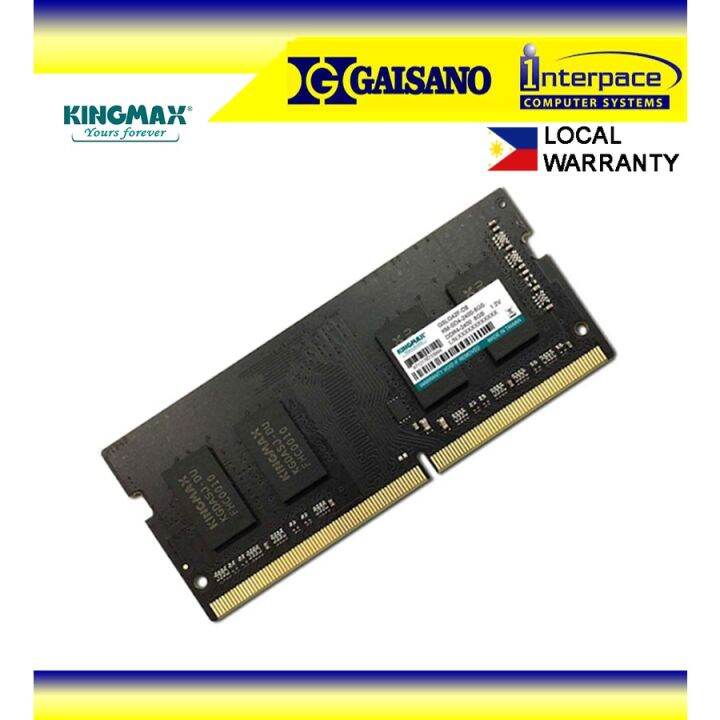 Kingmax 8GB DDR4 2666Mhz Non ECC Laptop Memory RAM SODIMM | Lazada PH