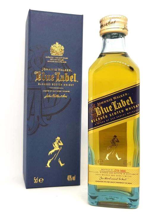 Johnnie Walker Blue Label Whisky 50ml 5cl Miniature With Box | Lazada ...
