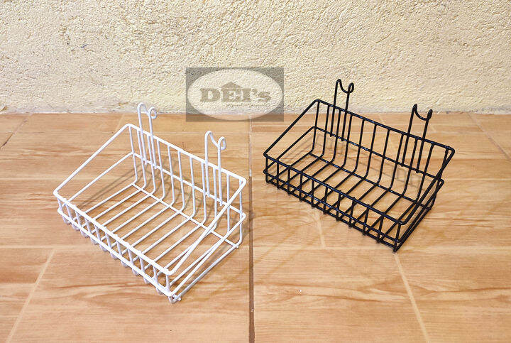 (8 inches) Multipurpose Rectangular Wire Mesh Basket Storage | Metal ...