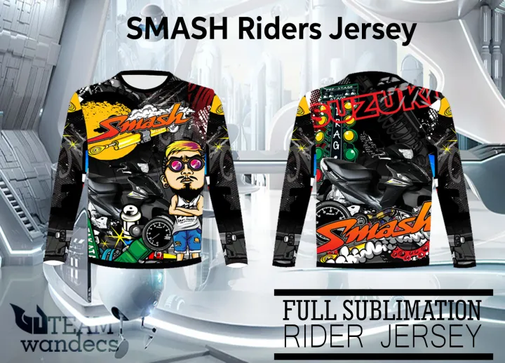 Full Sublimation Riders Jersey Jacket Smash | Lazada PH