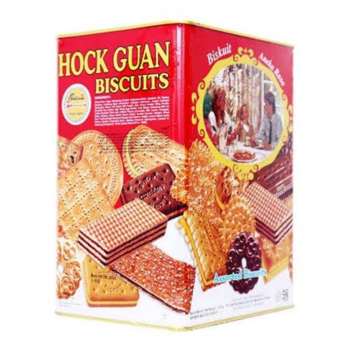 Hock Guan biskuit Kaleng 1350 gram | Lazada Indonesia