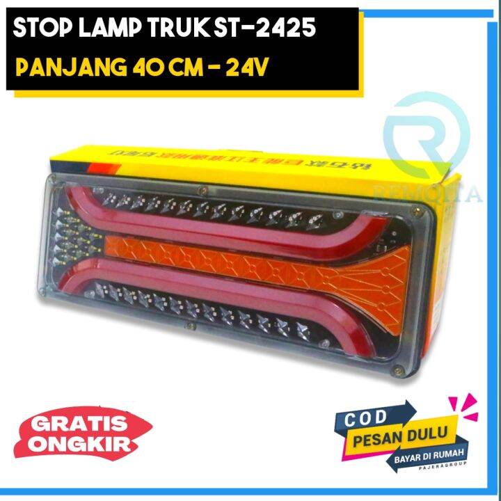 Lampu Stop Truk 24 Volt Canter Variasi Terbaru Stoplamp Truck 24 Volt ...