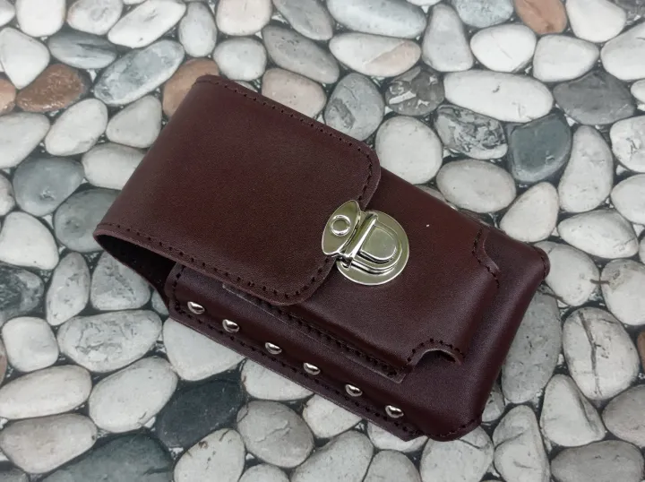 Dompet HP kulit yang biasa di gunakan di sabuk atau kopel elegan dan ...