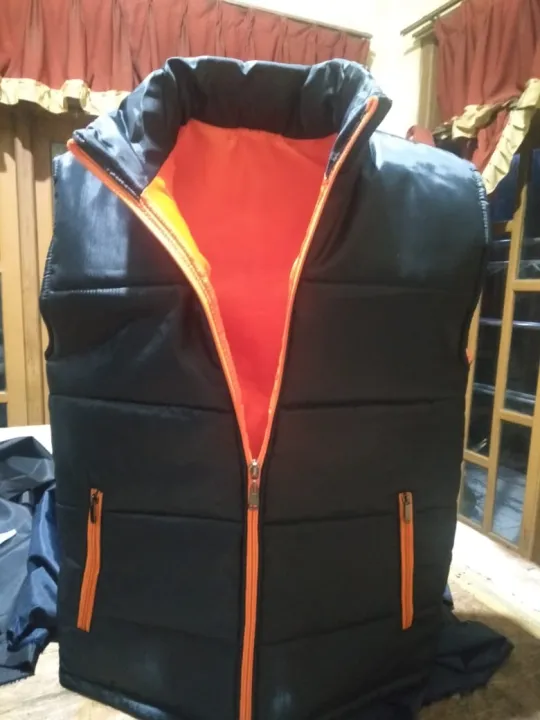 rompi pria /wanita simple style keren kombi oren | Lazada Indonesia