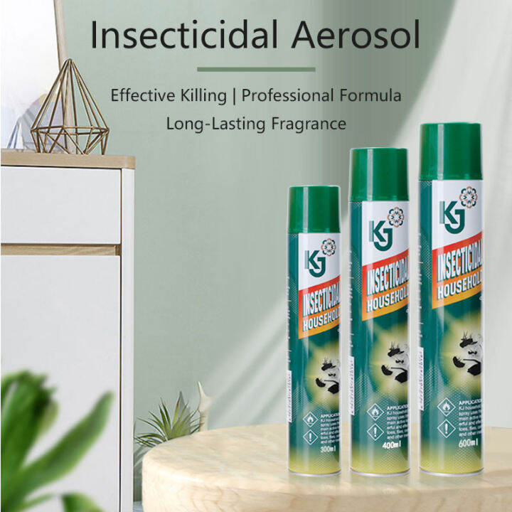 KJ INSECTICIDAL AEROSOL SPRAY 300ml/400ml/600ml | Lazada PH