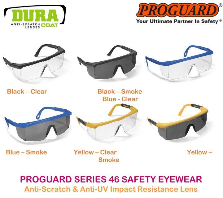 PROGUARD ECOSAFE Series 46 Safety Eyewear / Goggle SIRIM DOSH | Lazada