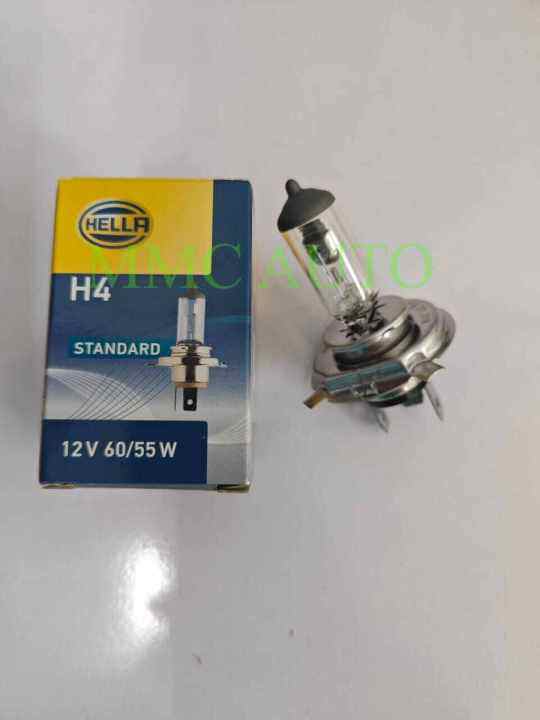*HELLA STANDARD H4- BULB 12V (60/55W) ISWARA, WIRA, GEN2, PERSONA, BLM ...