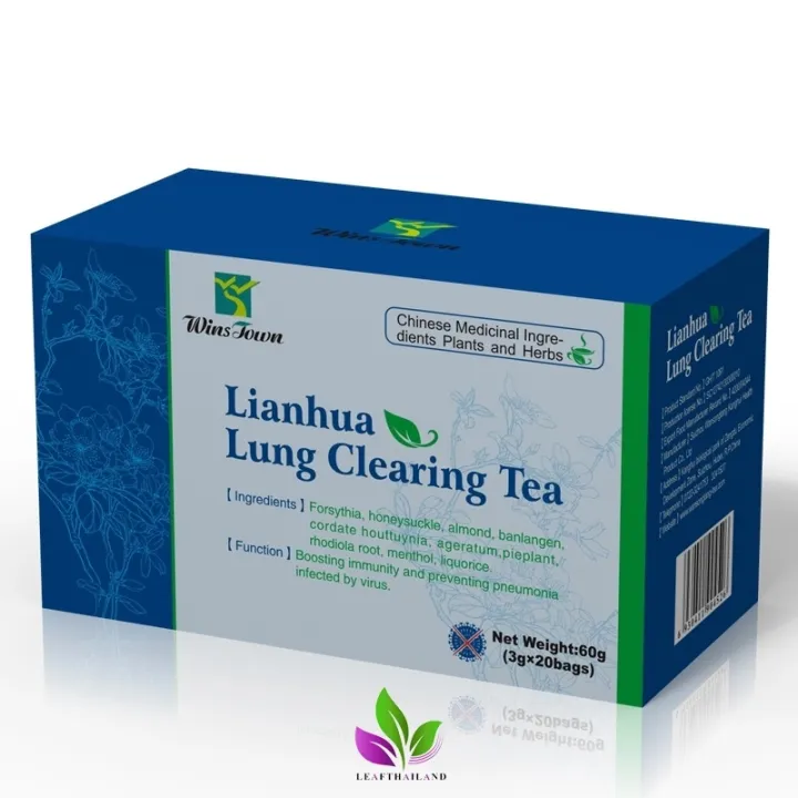 Wins Town Lianhua Lung Clearing Tea / 3 g x 20 Sachets (ชาชาสมุนไพร ...
