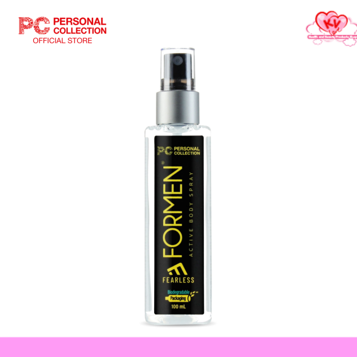 Original ForMen Active Body Spray Fearless 100ml Personal Collection ...