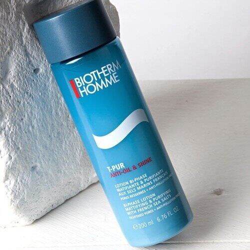 Biotherm Homme T-Pur Lotion 200 มล. ควบคุมน้ามันหล่อเลี้ยงผิวและ ...