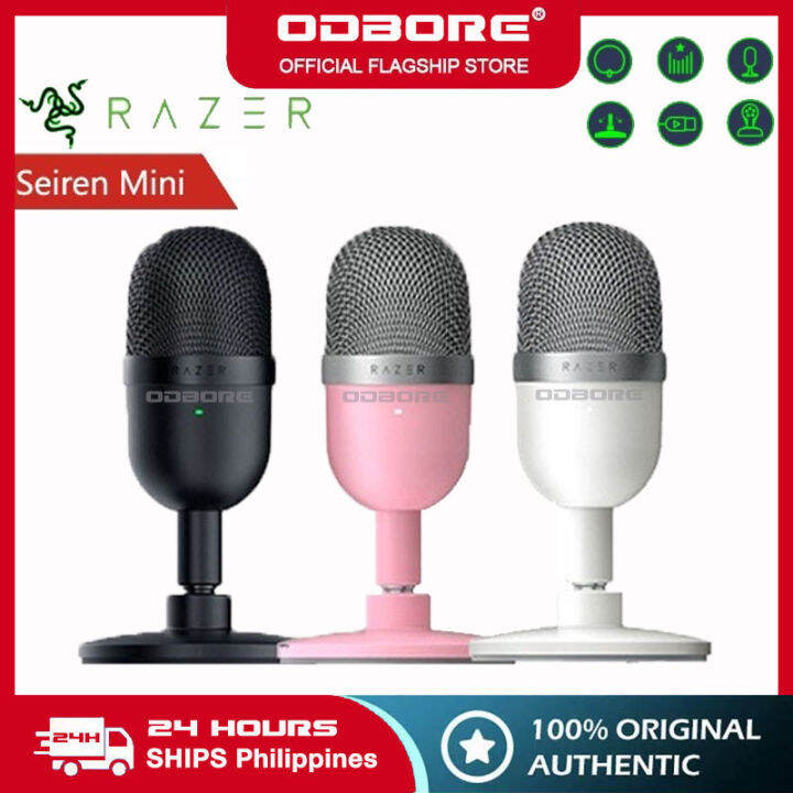 Razer Condenser Microphone Seiren Mini Complete Set For Live Streaming ...
