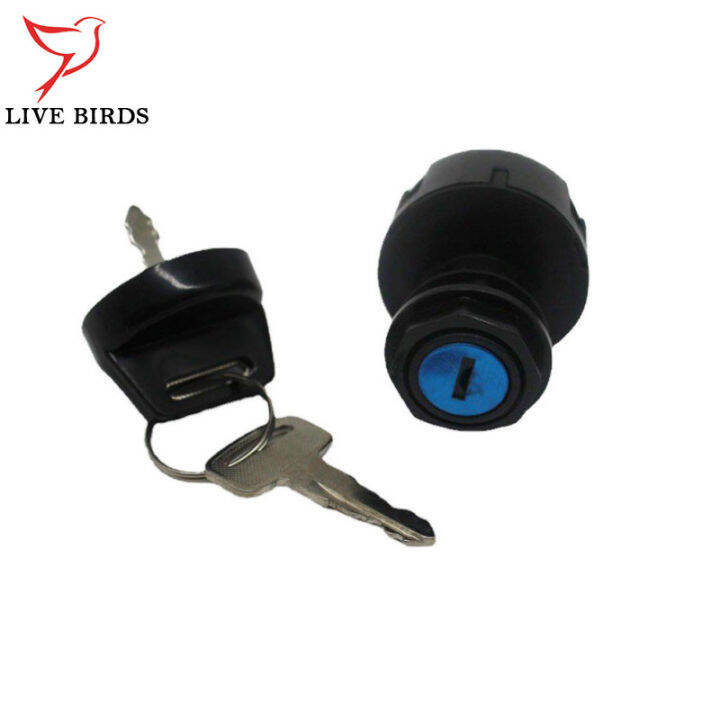 【Fast Delivery】 4-pin Ignition Key Switch 2-speed Switch Assembly ...