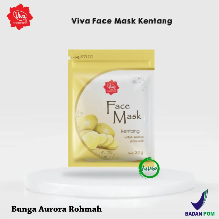 VIVA Face Mask Kentang - 30gr (Masker Wajah) | Lazada Indonesia