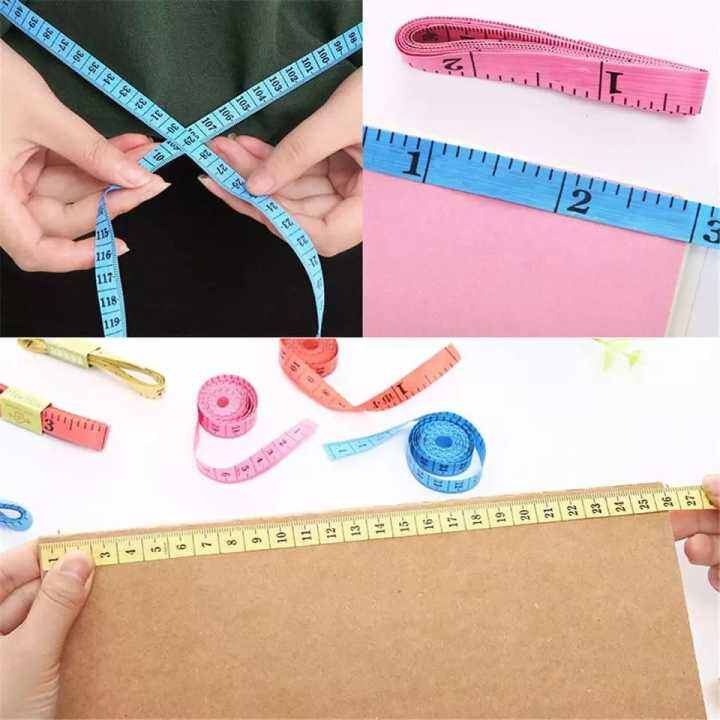 TS Meteran Baju Meteran Badan Warna Warni Panjang 1.5 Meter Alat Ukur ...