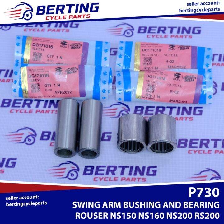 SWING ARM BUSHING BEARING Rouser NS150 NS160 NS200 Avenger Dominar ...