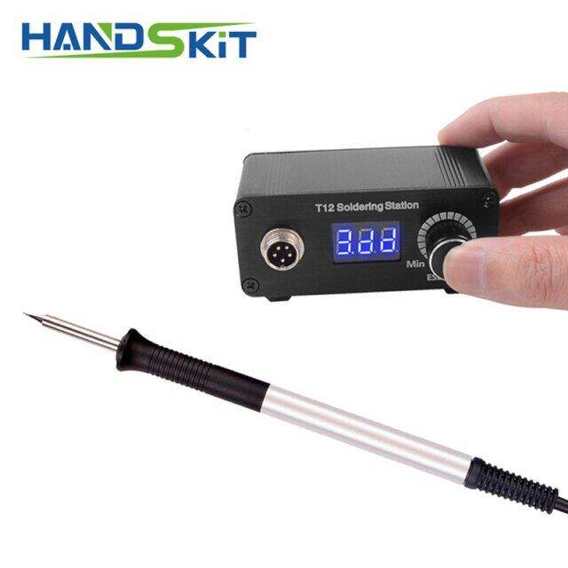 T12บอร์ด Pcb อุปกรณ์เชื่อมสายไฟ90W 5ขาชุดบอร์ดเกม Pcb ตัวควบคุมอุณหภูมิ ...