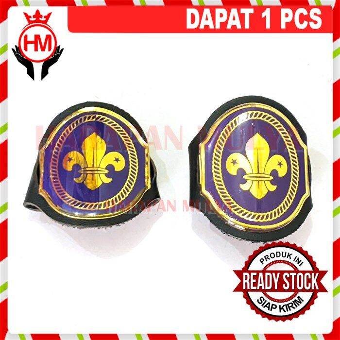 Ring Hasduk Kalep Warna Ungu - Ring Kacu Pramuka Scout Fiber Kalep ...