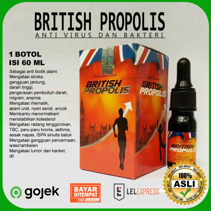 British propolis kids | isi 6 ml | Anti virus dan Bakteri | Lazada ...