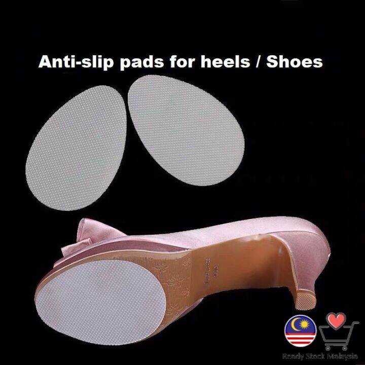 [Ready Stock] 1 Pair Invisible Anti Slip Shoes Grips Protector Self ...