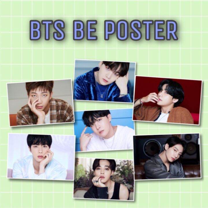 [kstuffind] BTS BE POSTER MEMBER MURAH POSTER BTS RM JIN SUGA JHOPE JIMIN TAEHYUNG JUNGKOOK ...