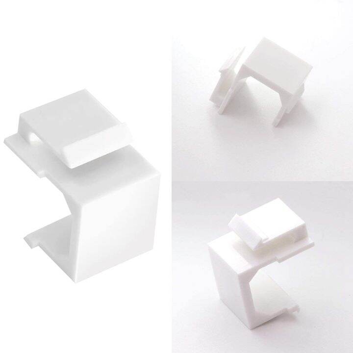Blank Keystone Jack Inserts for Keystone Wall Plate and Patch Panel ...