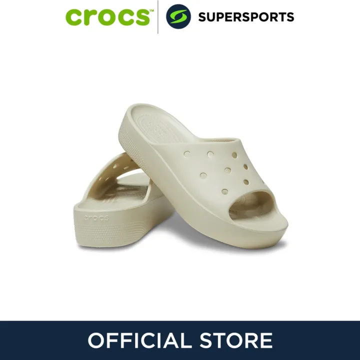 CROCS Classic Platform รองเท้าแตะผู้หญิง | Lazada.co.th