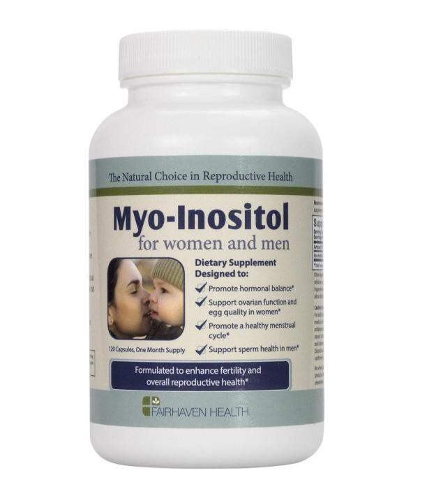 Authentic Fairhaven Health, Myo-Inositol, For Women and Men, 120 Caps ...