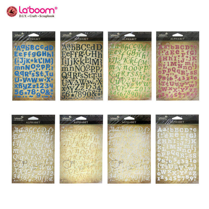 La'bom (ลาบูม) สติกเกอร์ประกายกากเพรช รหัส LST11 | Lazada.co.th