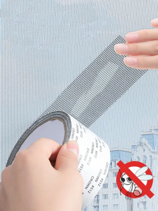 Self adhesive Screen Repair Tape Window Door Waterproof Patch Super Fix ...