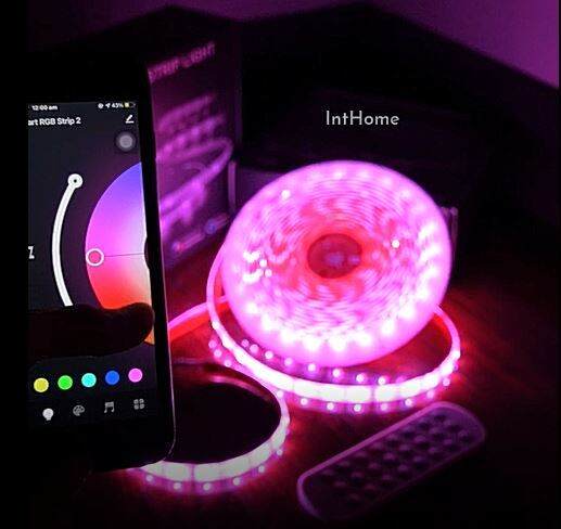 🔥พร้อมส่ง ️‍🔥ไฟเส้นเกรดเมกา Tuya Smart LED Strip RGB IntLight| Wifi ไฟ ...